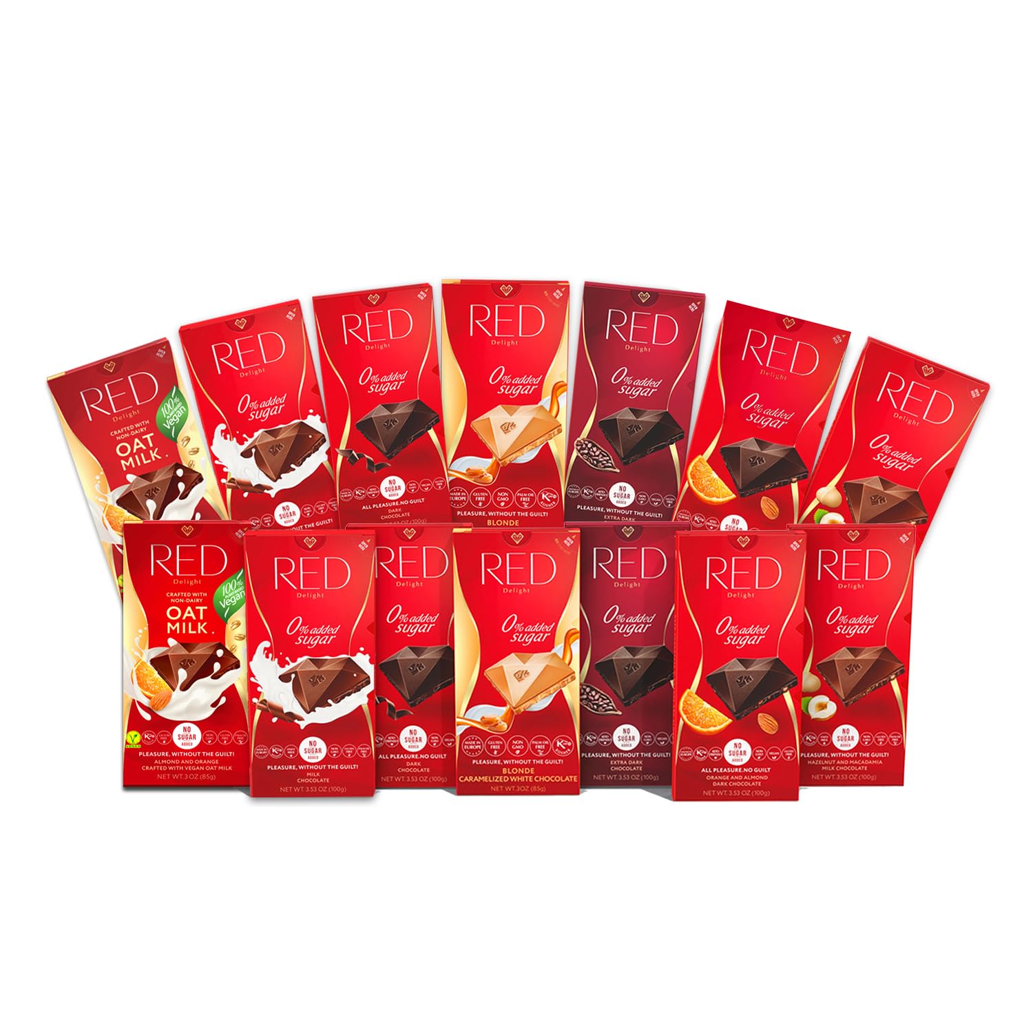 RED Delight®™ Chocolate Bar Variety Packs – RED Delight Chocolate