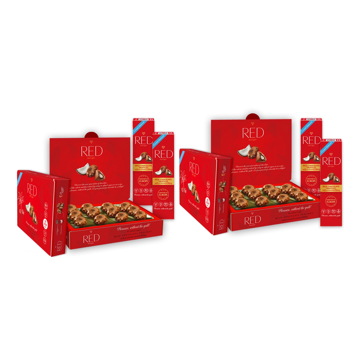 RED Delight®™ Truffles -Variety Packs – RED Delight Chocolate